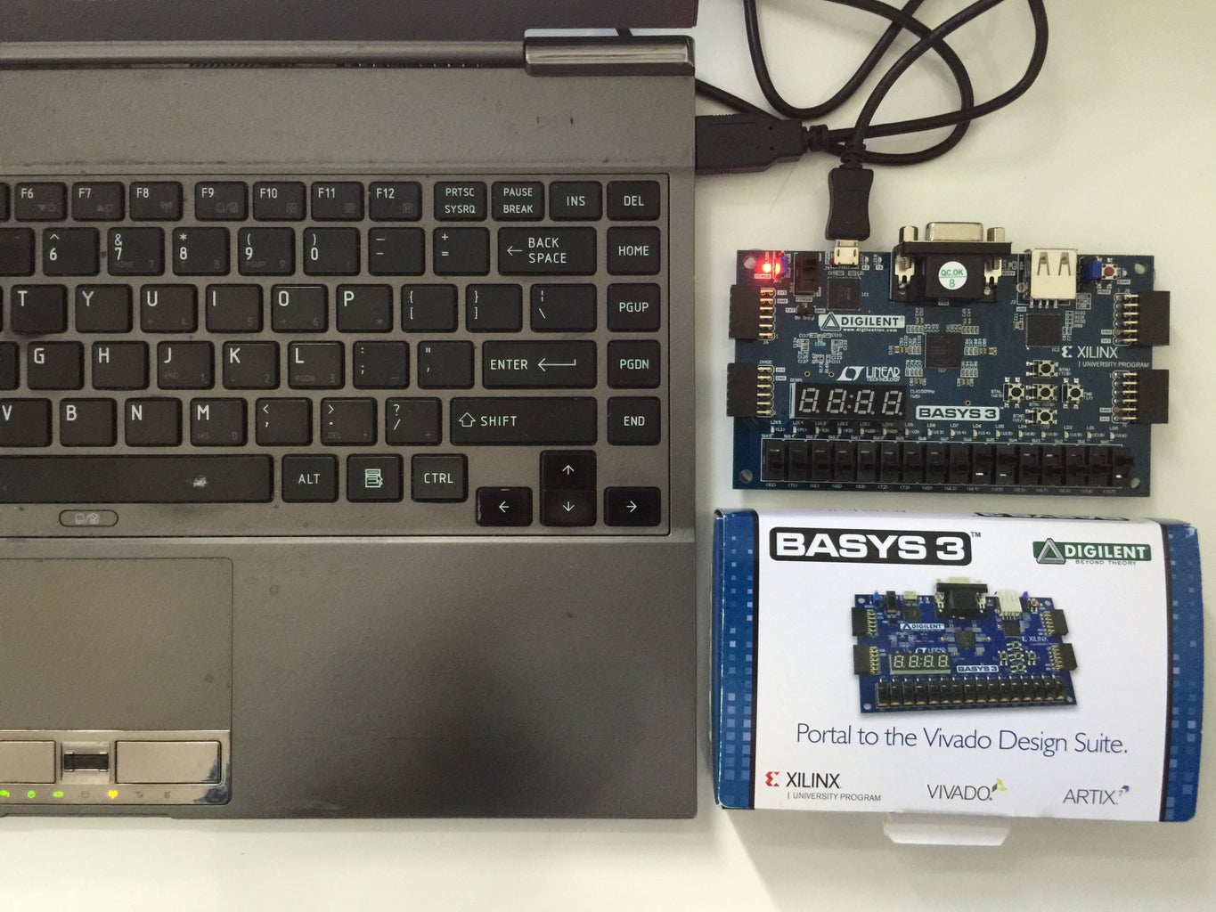 Uart Communication On Basys 3 Fpga Dev Board Powered By Xilinx Artix 7 Part I 13 Steps