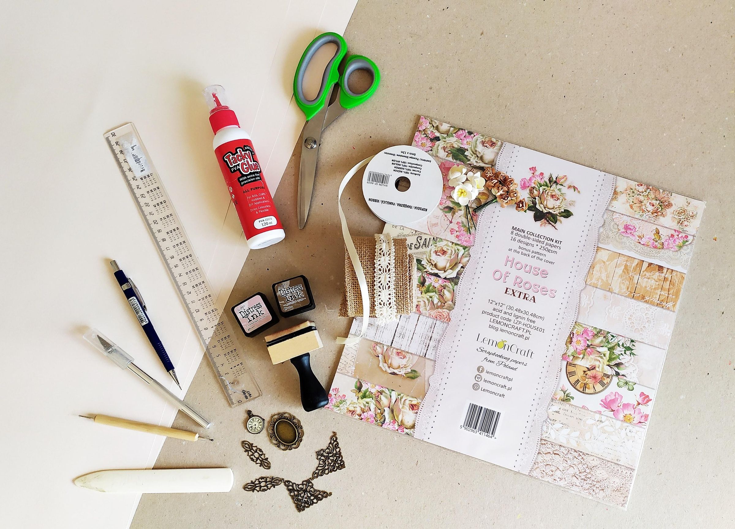 Romantic Scrapbook Photo Album With a Piano Box : 23 Steps (with ...