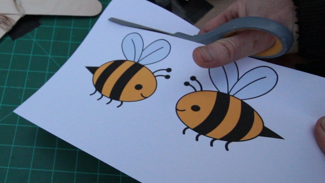 Bee Buzzer - Rubber Band Noise Toy : 19 Steps (with Pictures ...