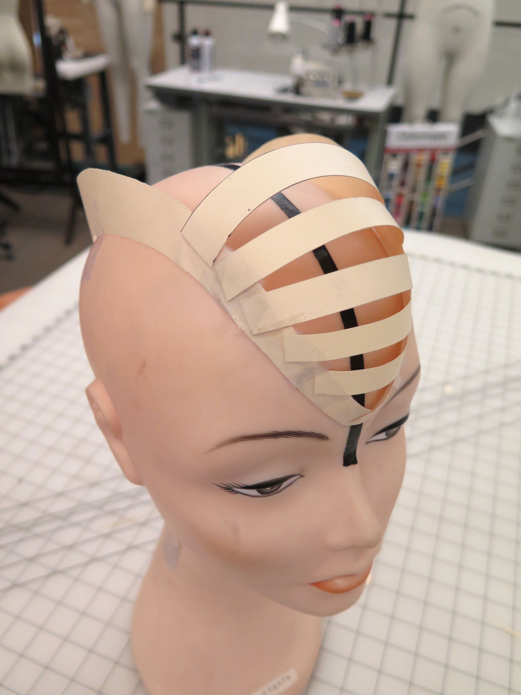Leather and El Wire Sci-Fi Headdress : 16 Steps (with Pictures ...