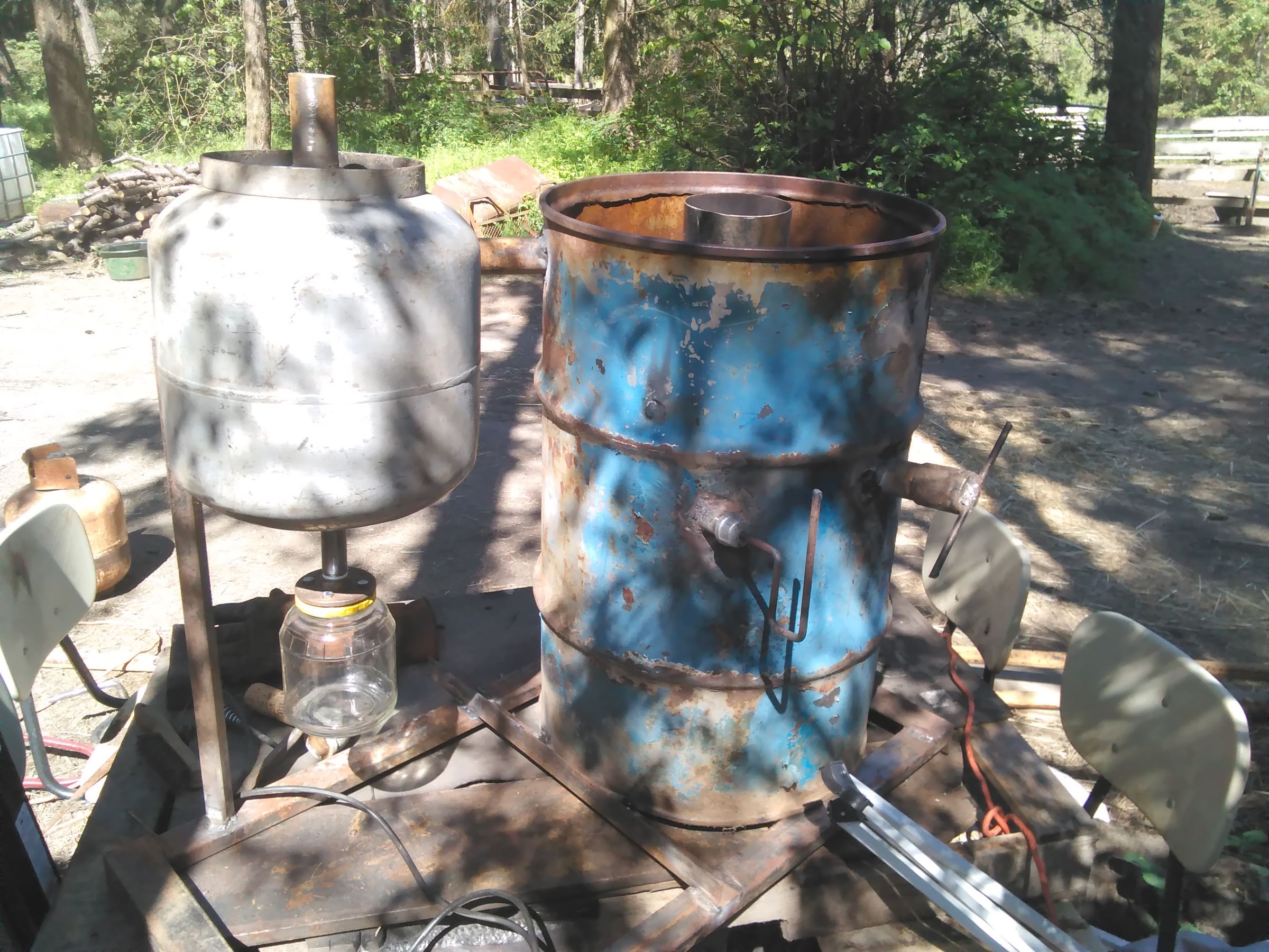 Power in the Apocalypse (How to Build a Wood-Gasifier) : 6 Steps (with ...