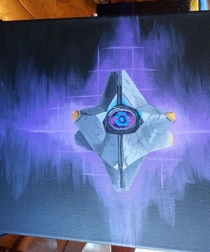 Destiny Inspired Painting : 5 Steps - Instructables