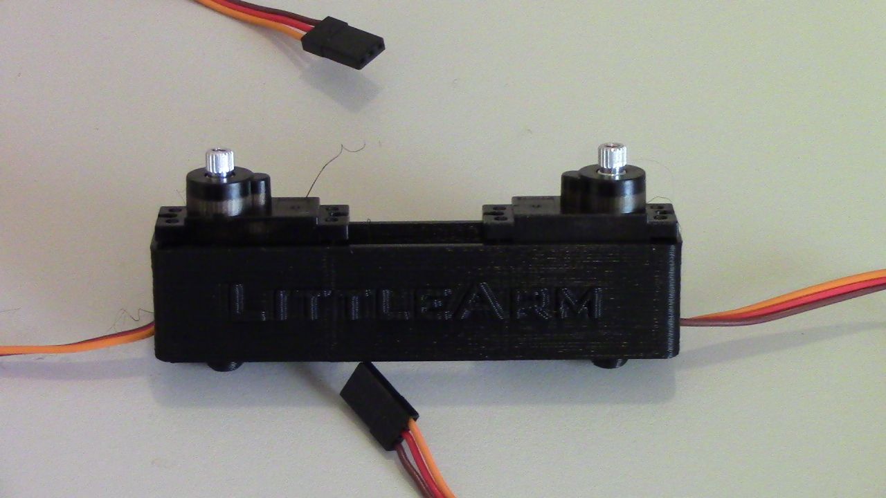 3D Printed, Bluetooth Controlled, Arduino Robot Arm - LittleArm 2C : 20 ...