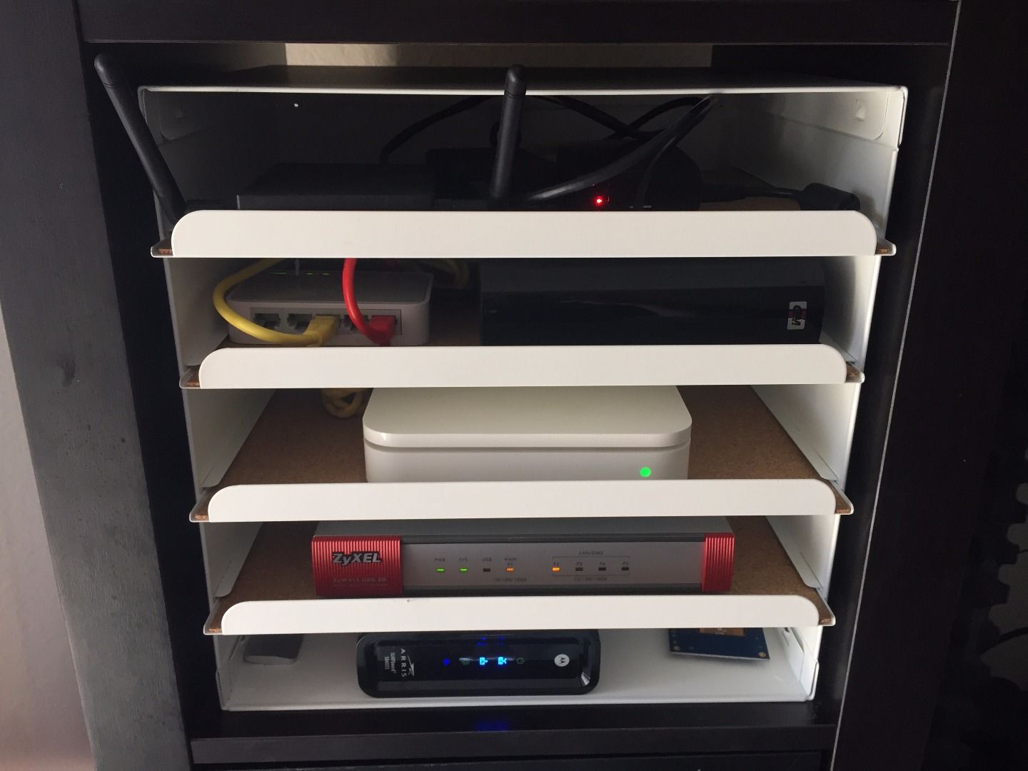 IKEA Kvissle Letter Tray Mini Rackable Shelf System : 7 Steps (with ...