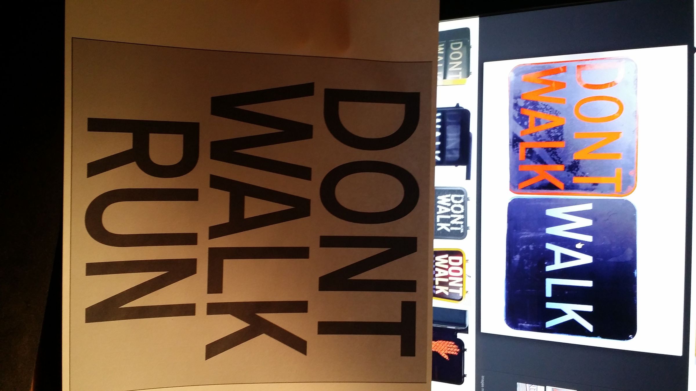 DONT WALK RUN Traffic Signal Sign : 11 Steps (with Pictures ...