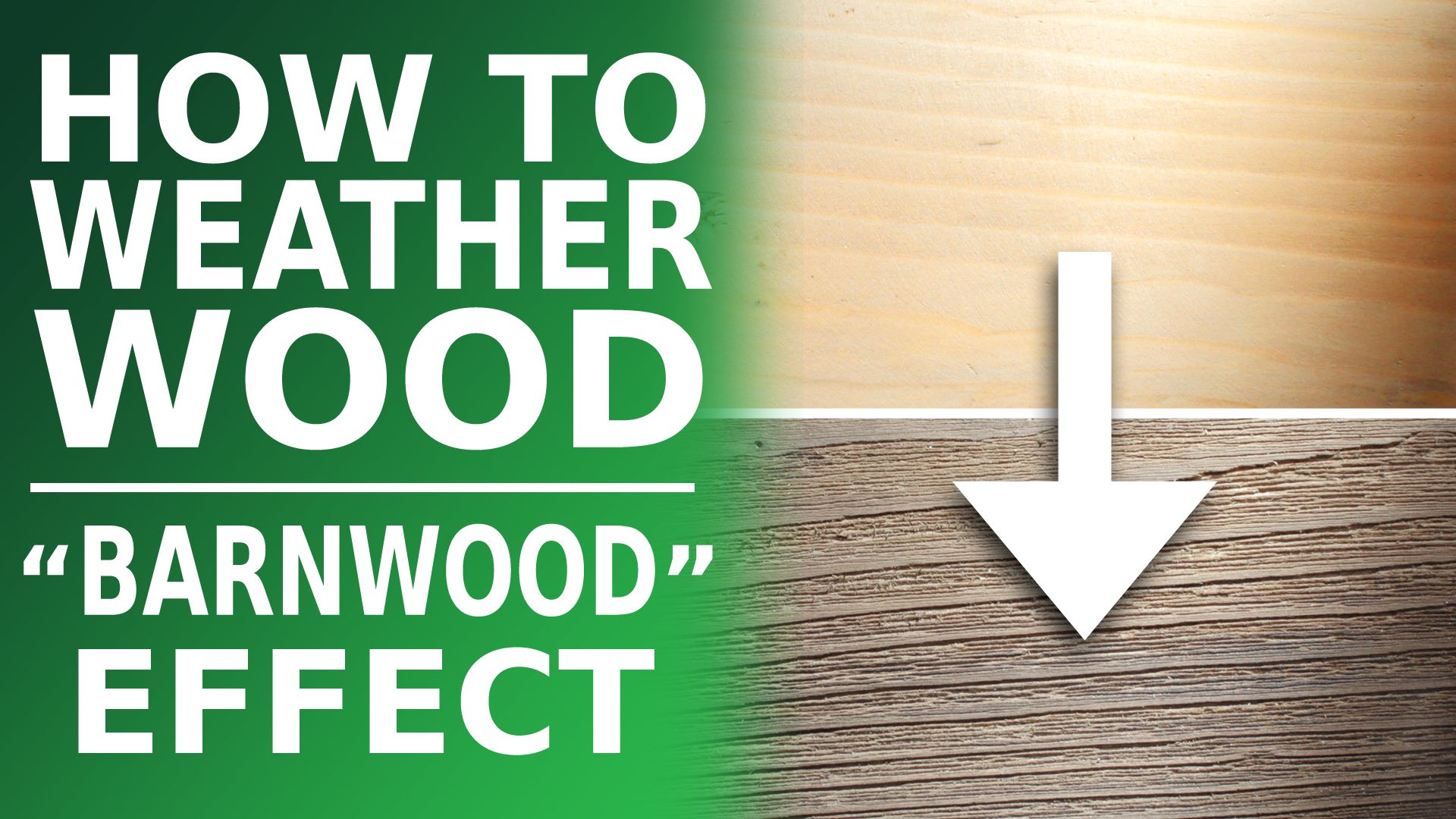 How to Weather Wood FAST (Barnwood Effect) (with Pictures) - Instructables