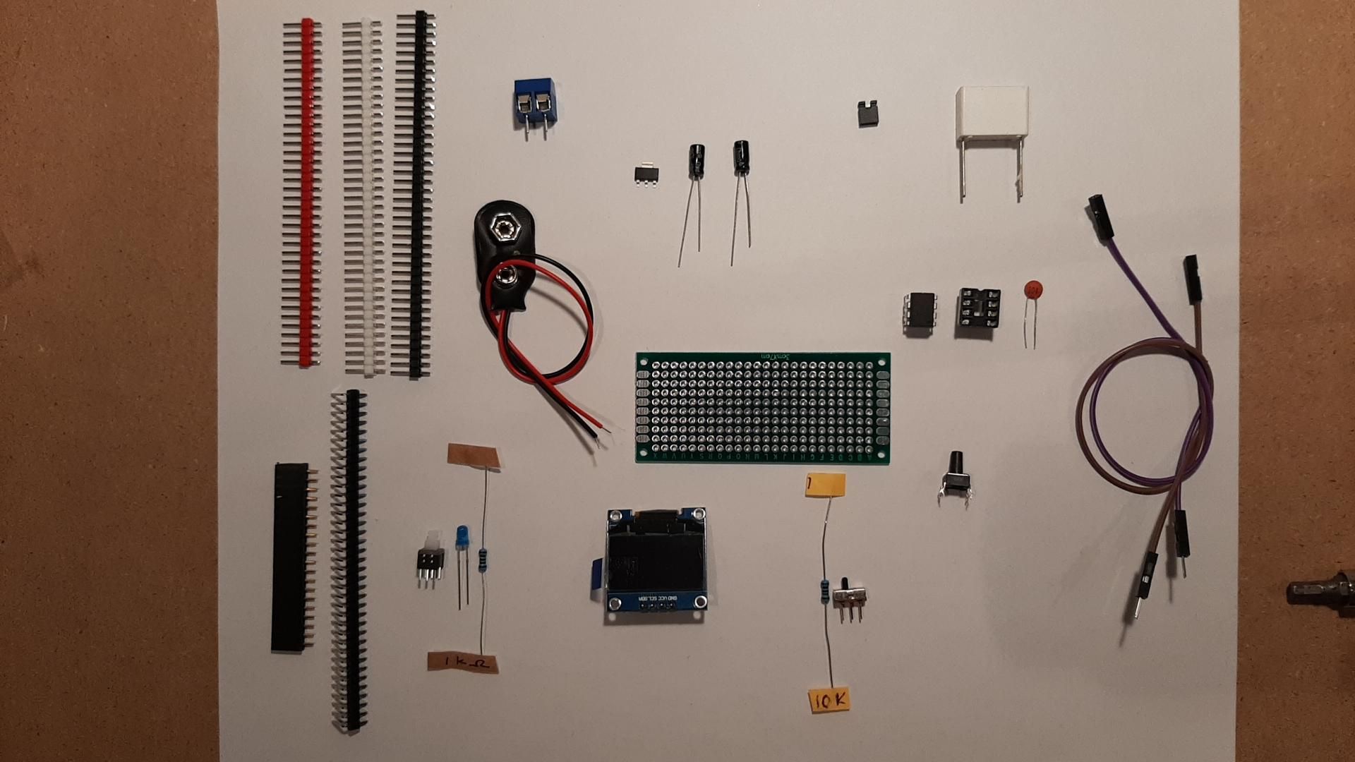 ATtiny85 NanoCurrent Meter With OLED Display : 6 Steps - Instructables