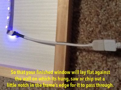 FAUX LED WINDOW!! : 9 Steps - Instructables