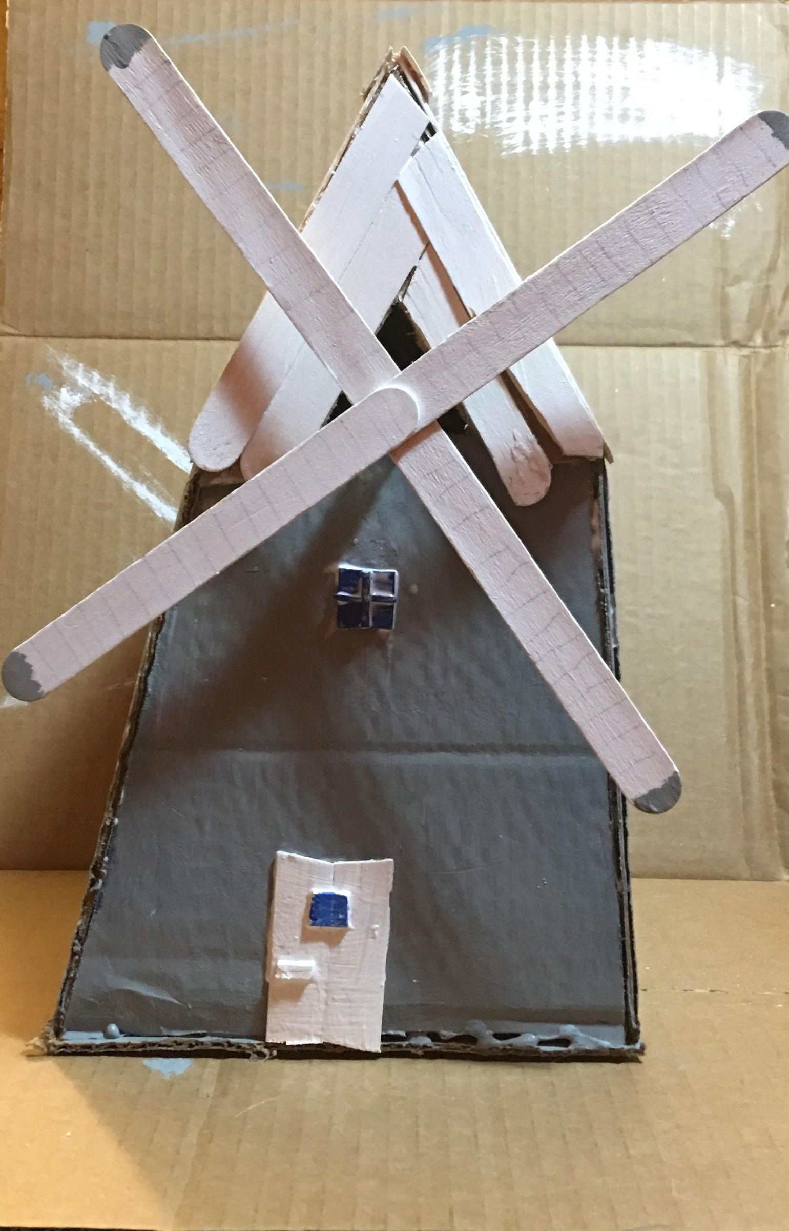 Cardboard Windmill : 8 Steps - Instructables