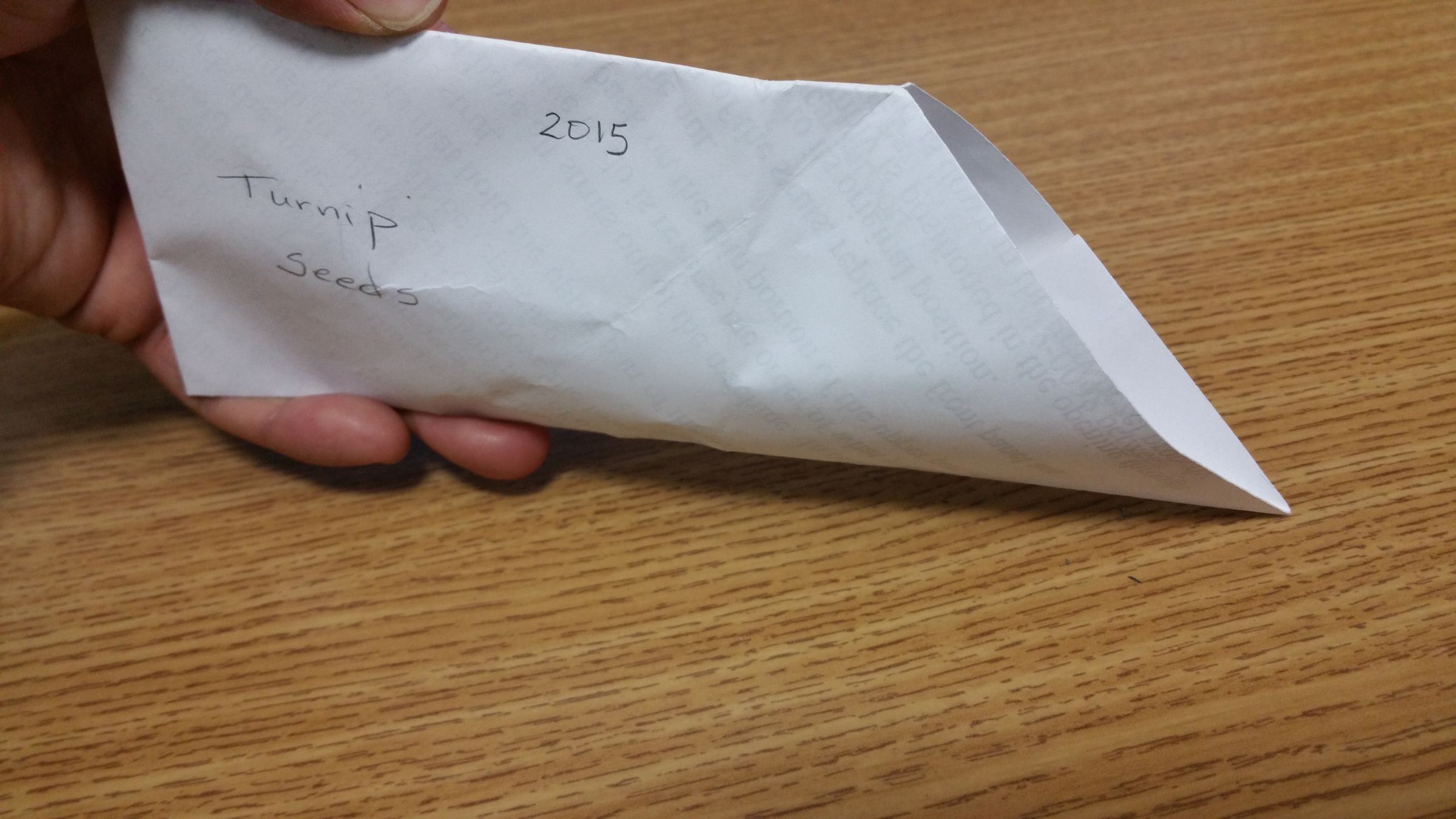 Folded Paper Packet : 4 Steps (with Pictures) - Instructables