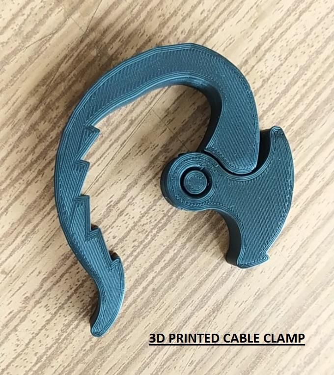 3D Printed Cable Clamp : 4 Steps - Instructables