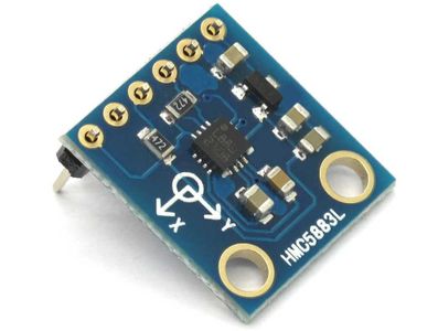 Arduino Digital Magnetic Compass (HMC5883L - 2 Display Modes) : 4 Steps ...