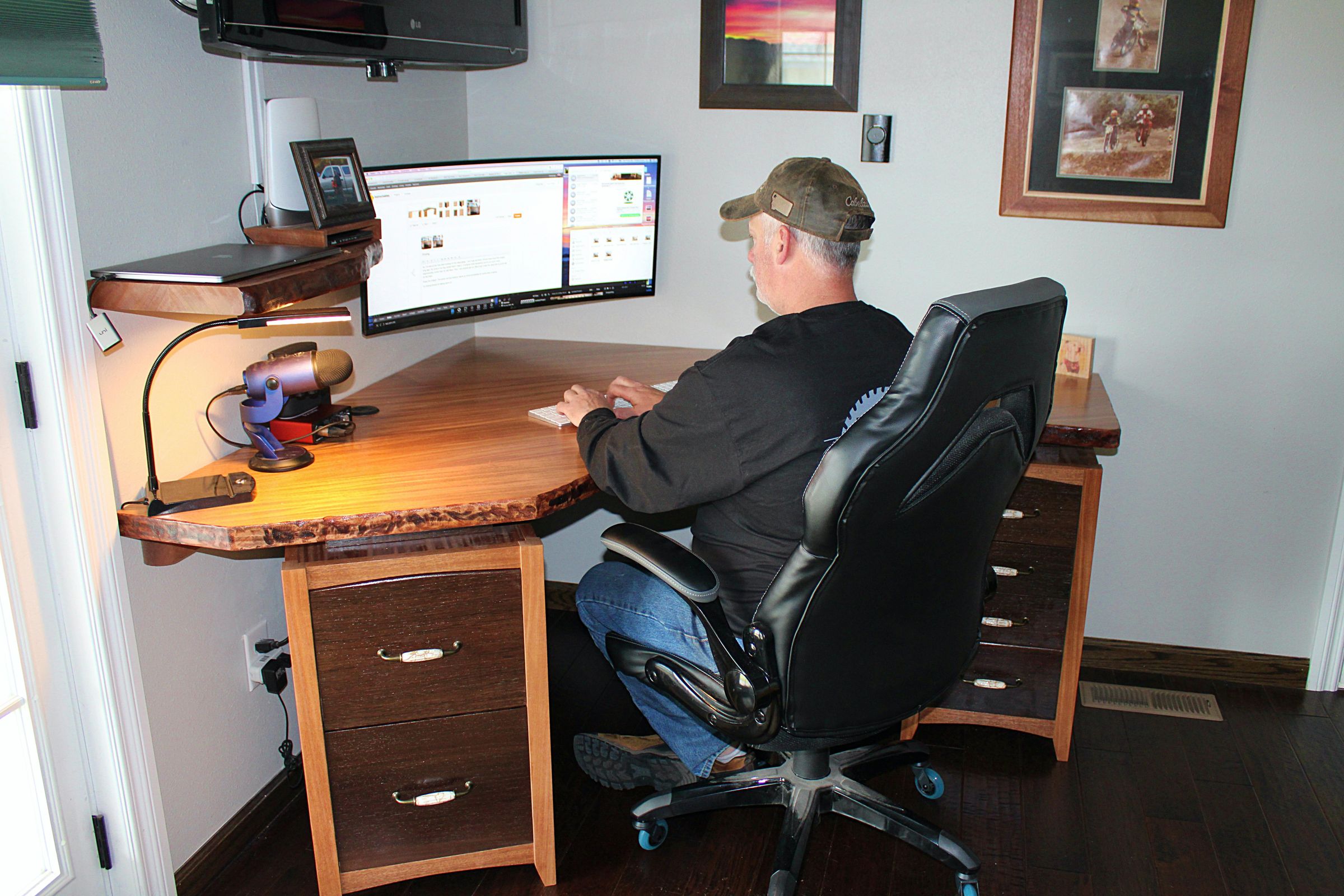 Corner Office Desk : 30 Steps (with Pictures) - Instructables