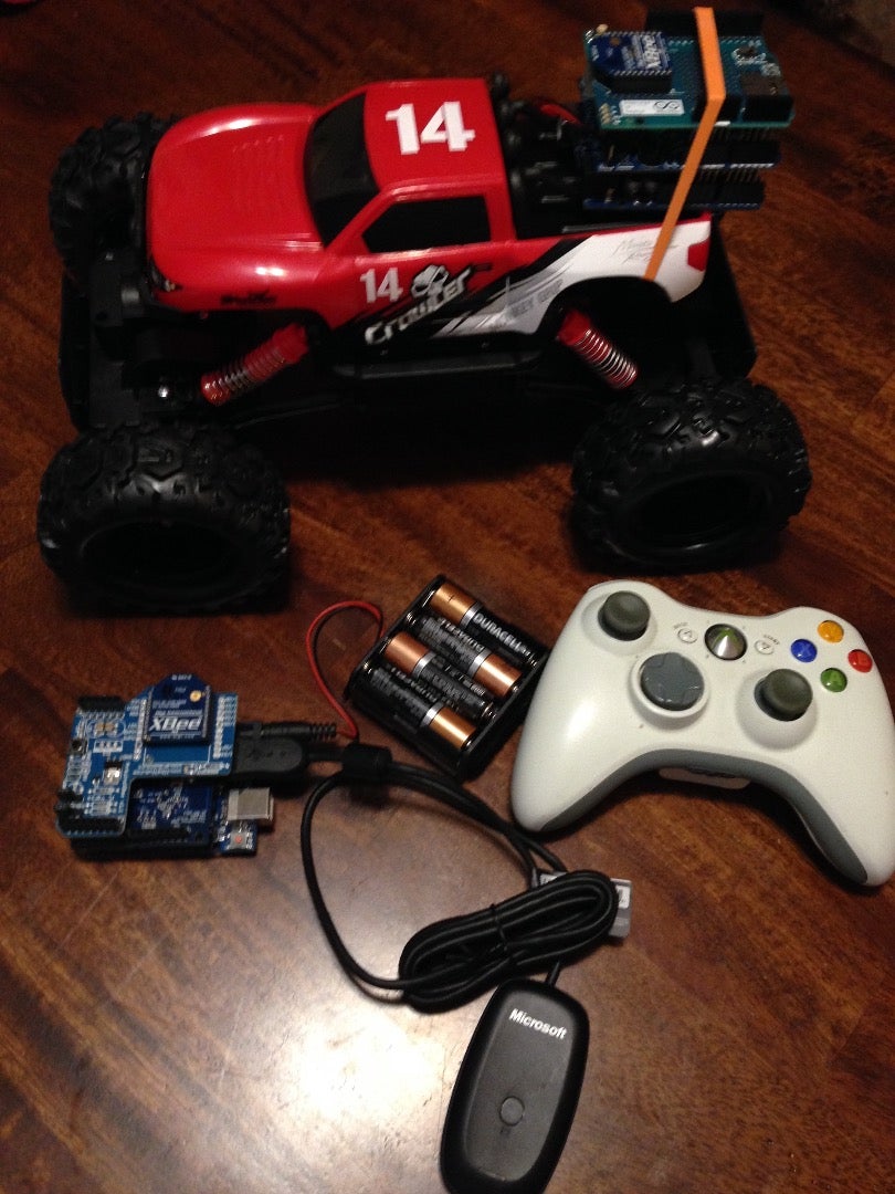 Arduino Xbox RC Car Hack (Maisto Rock Crawler) : 10 Steps (with ...