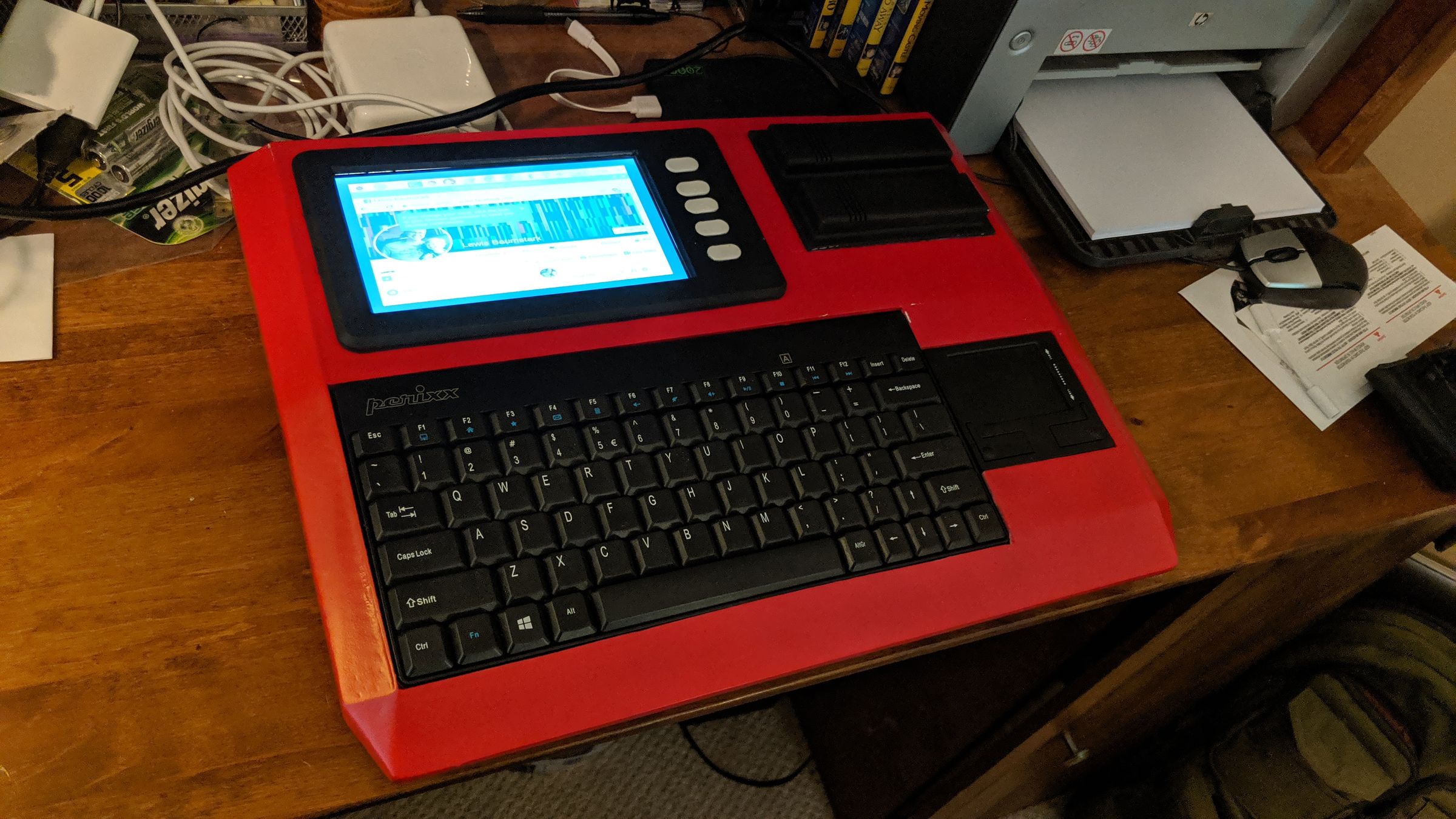 FLIPT-BIT: Retro-styled Raspberry Pi Computer : 7 Steps (with Pictures) - Instructables