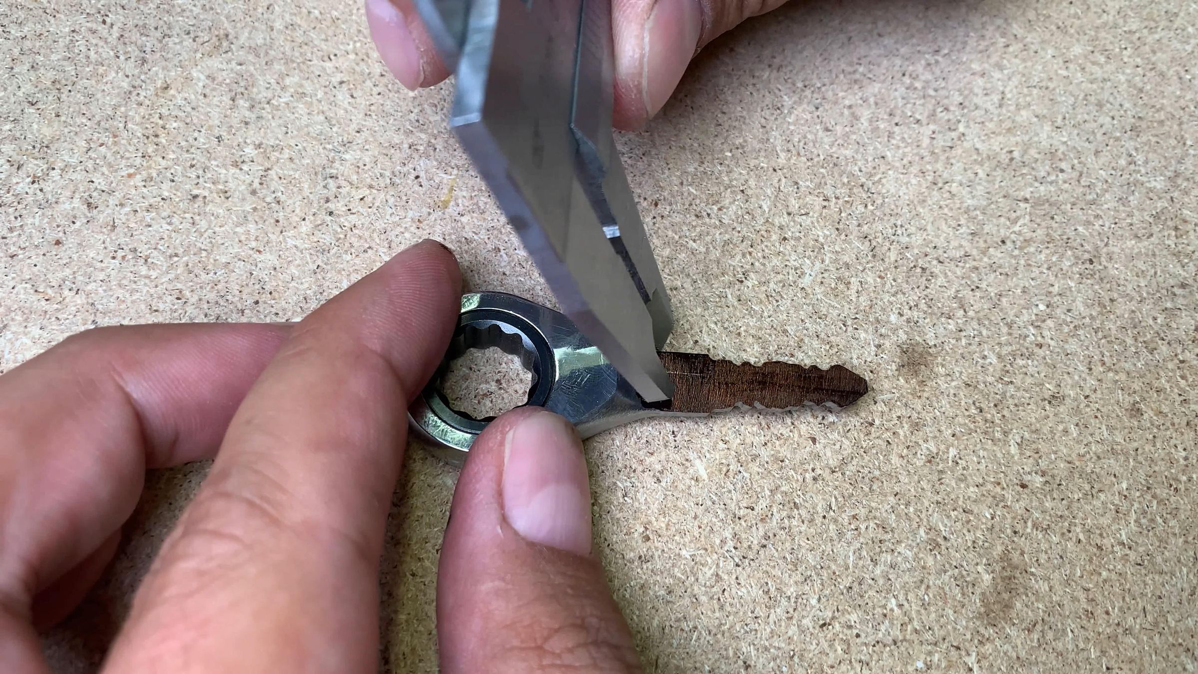A Car Key Made From a Ratcheting Wrench : 7 Steps (with Pictures ...