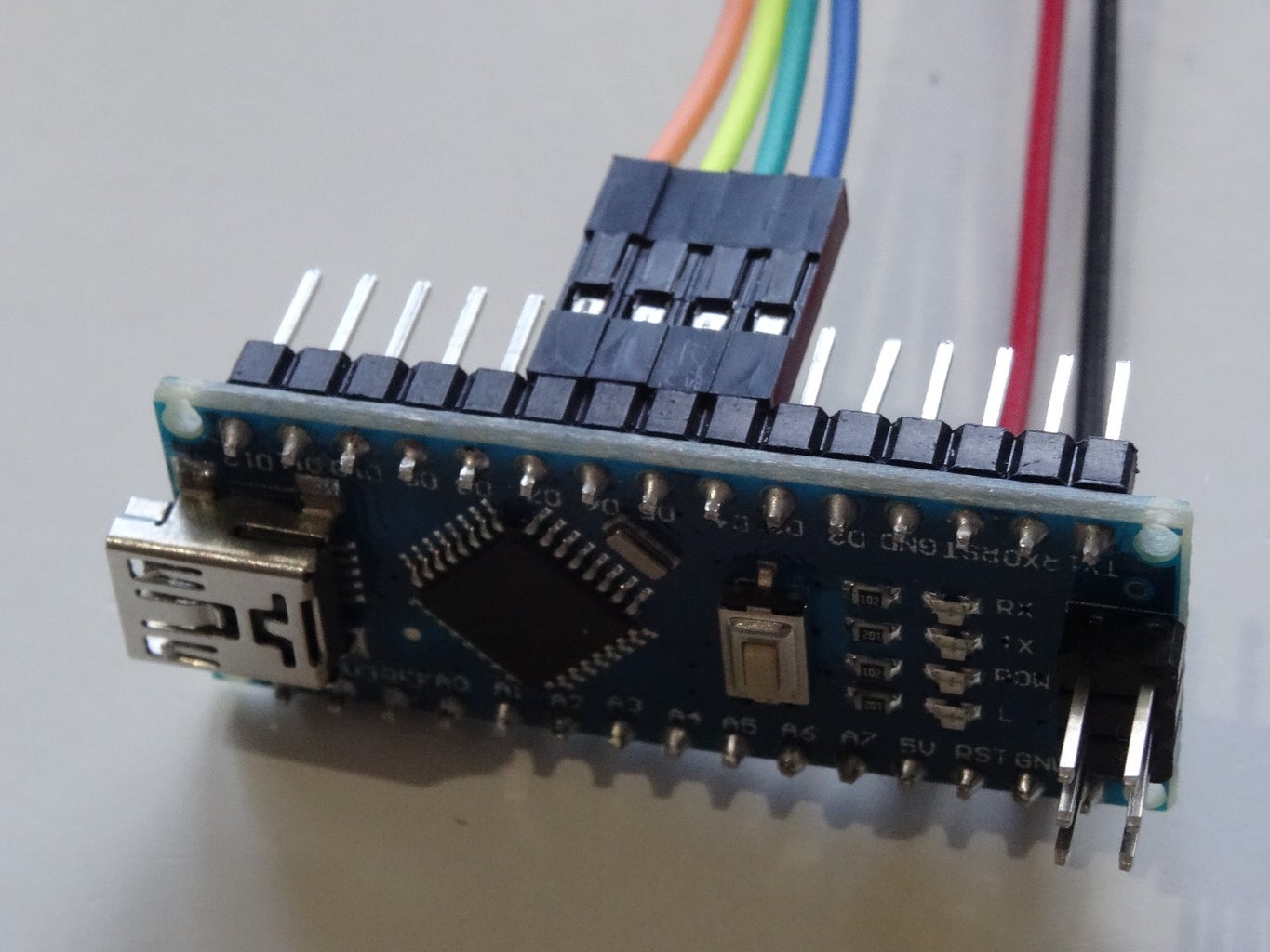 Arduino Nano And Visuino Control Stepper Motor With Buttons 12 Steps Instructables