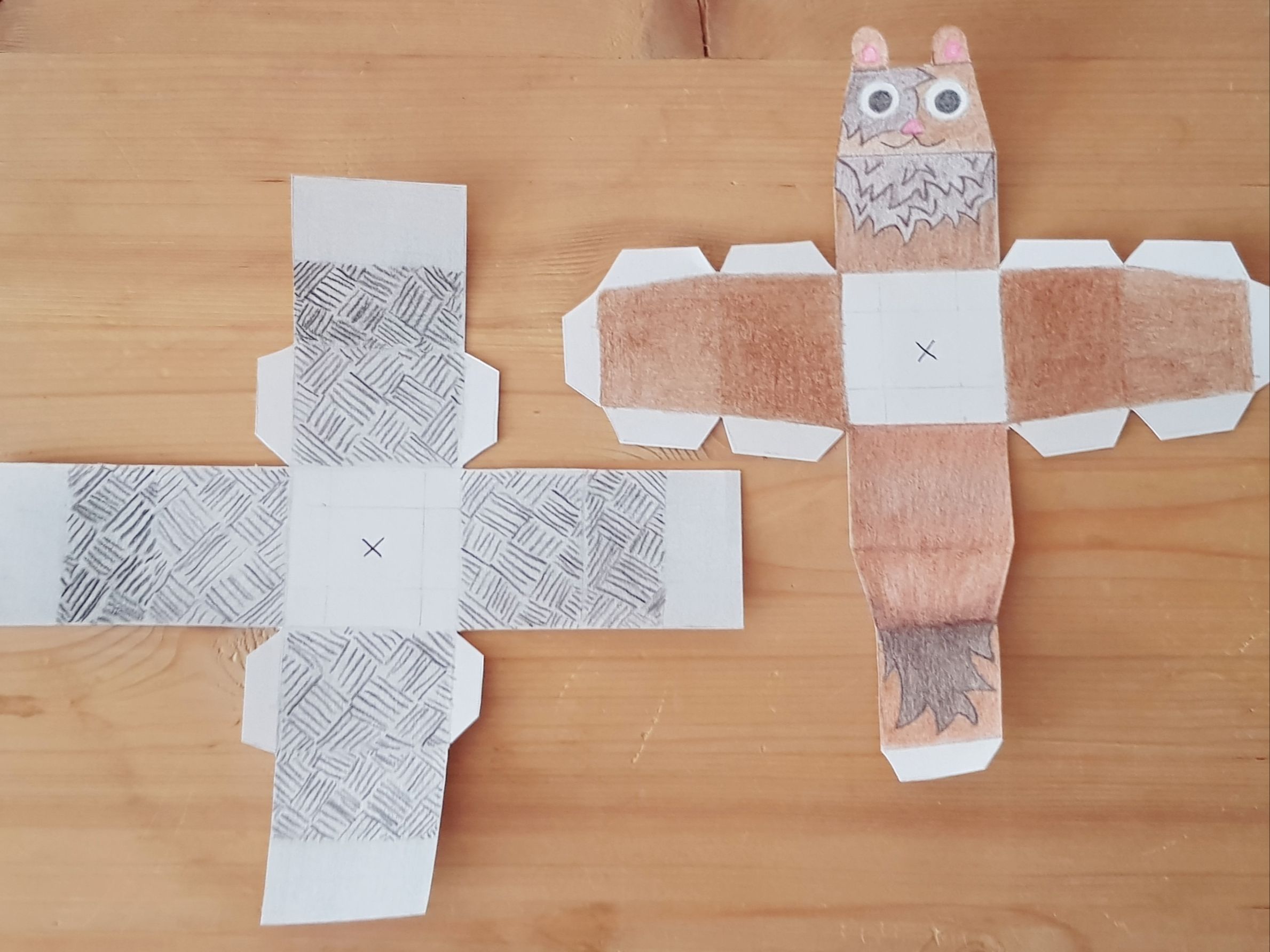 Cat in Box (Papercraft) : 3 Steps - Instructables