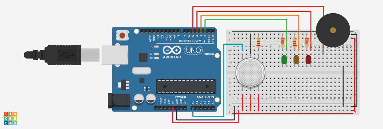Interfacing Gas Sensor With Arduino : 4 Steps - Instructables
