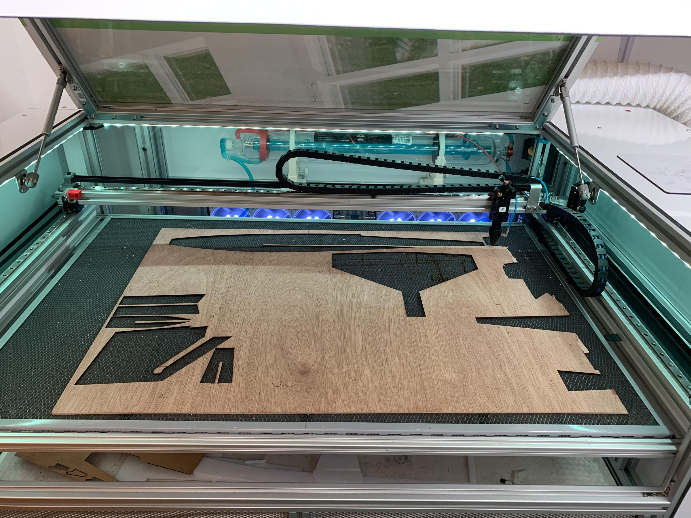 Make Your Own High Quality CO2 Lasercutter! With Touch Control! : 16 ...