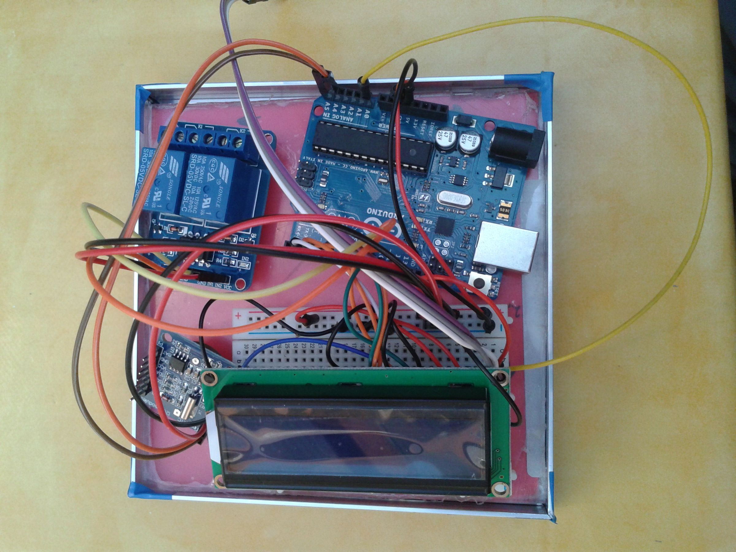 Arduino LCD Thermometer / Temperature Control With TMP36GZ Temp Sensor ...