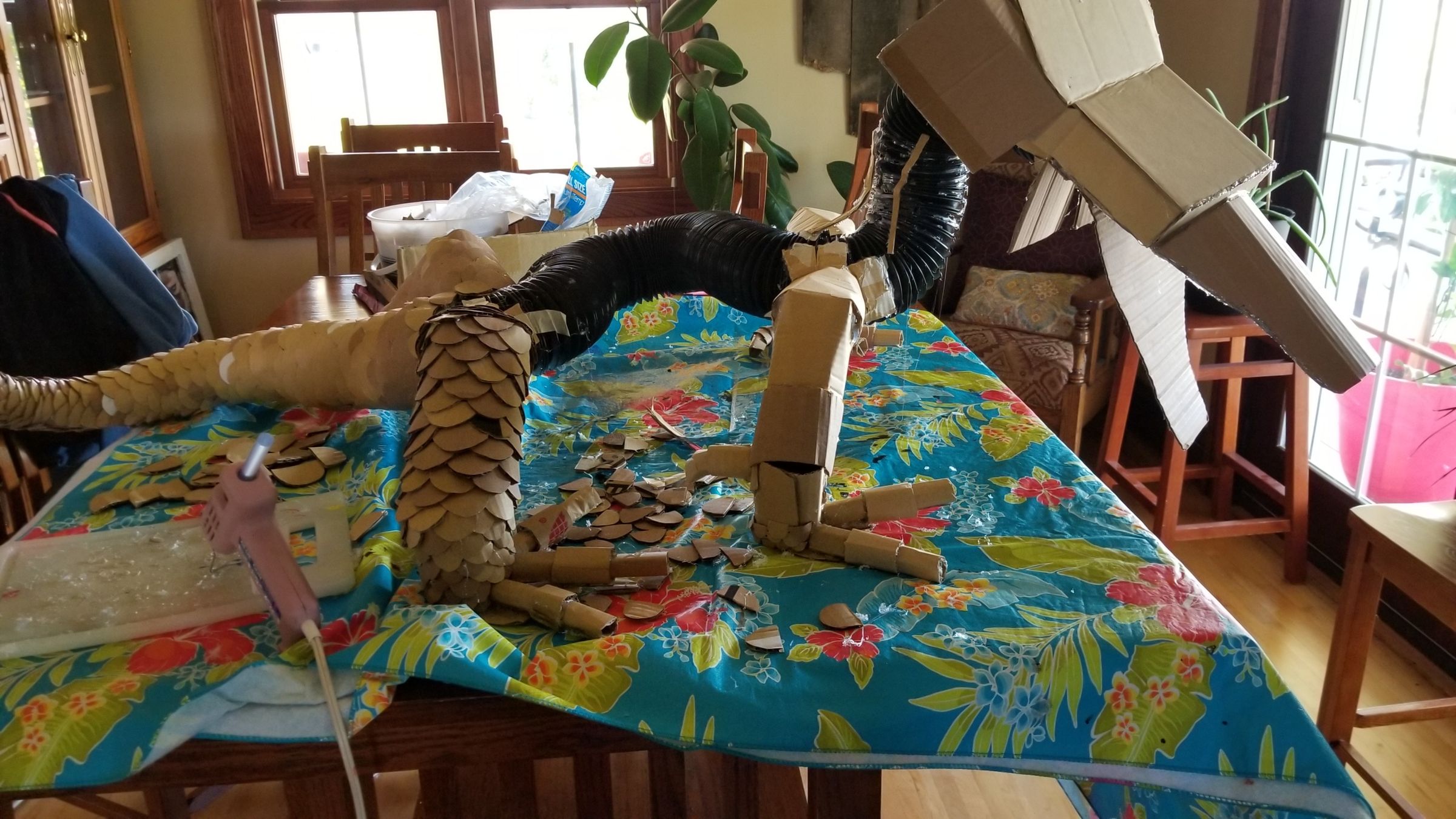How to Make a GIANT Cardboard Dragon in 7 Easy Steps (with Pictures ...