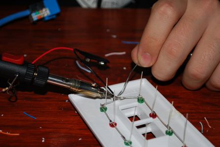 DIY Ethernet RJ-45 UTP Cable Tester UltraCheap (Wall Mountable) : 7 ...