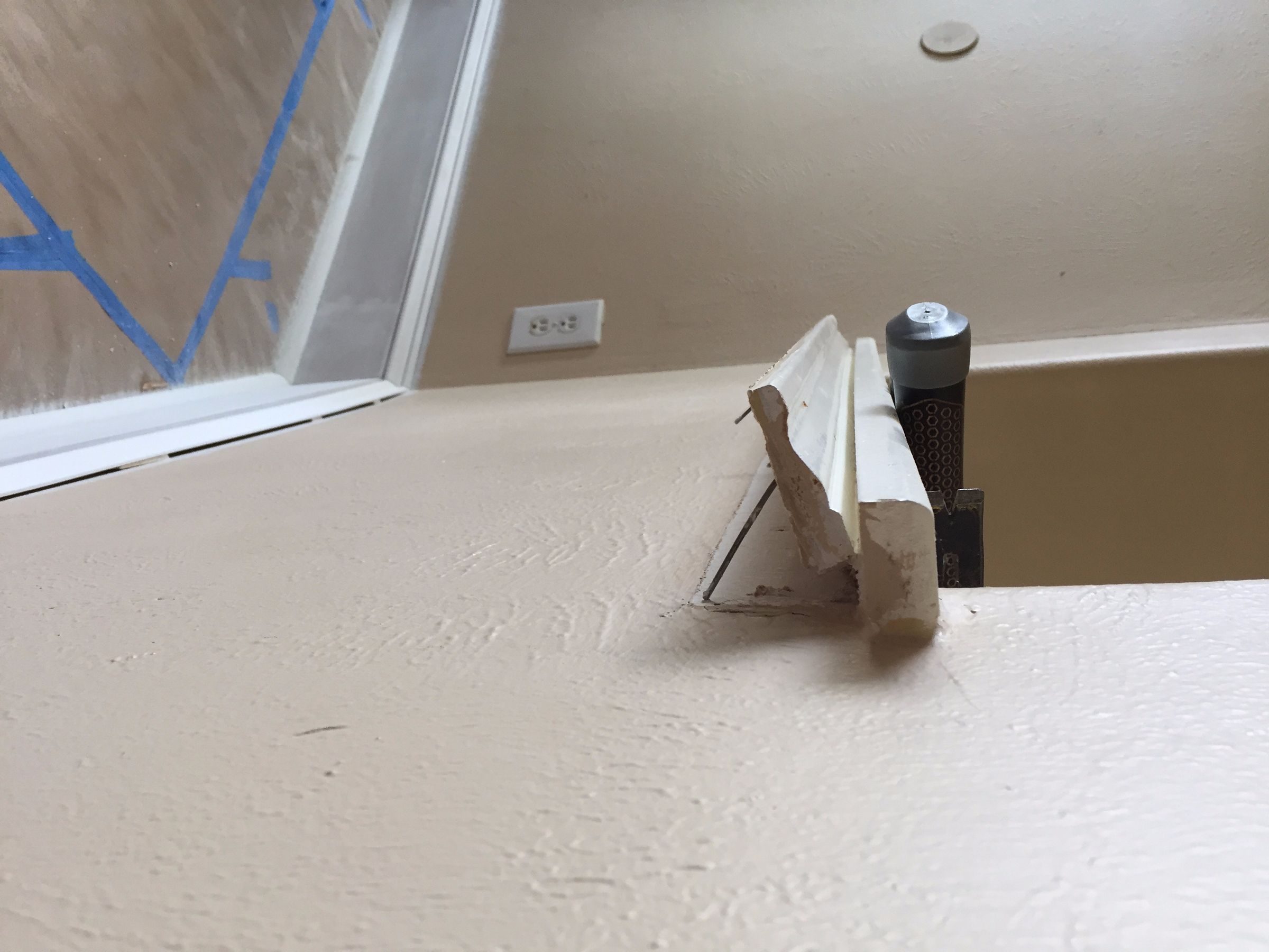 Alcove Update With MDF and Moldings : 10 Steps (with Pictures ...