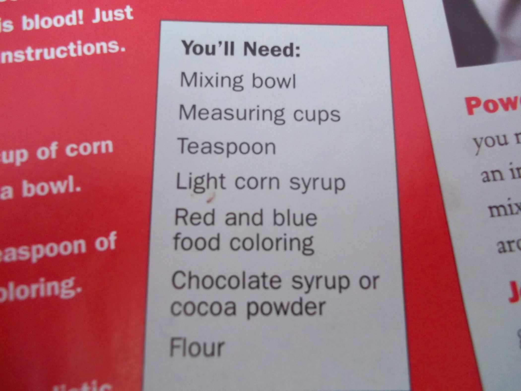 Make Fake Blood : 3 Steps - Instructables