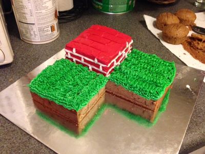 Cool Minecraft Cake That Is Easy to Do, and Will Please the Most ...