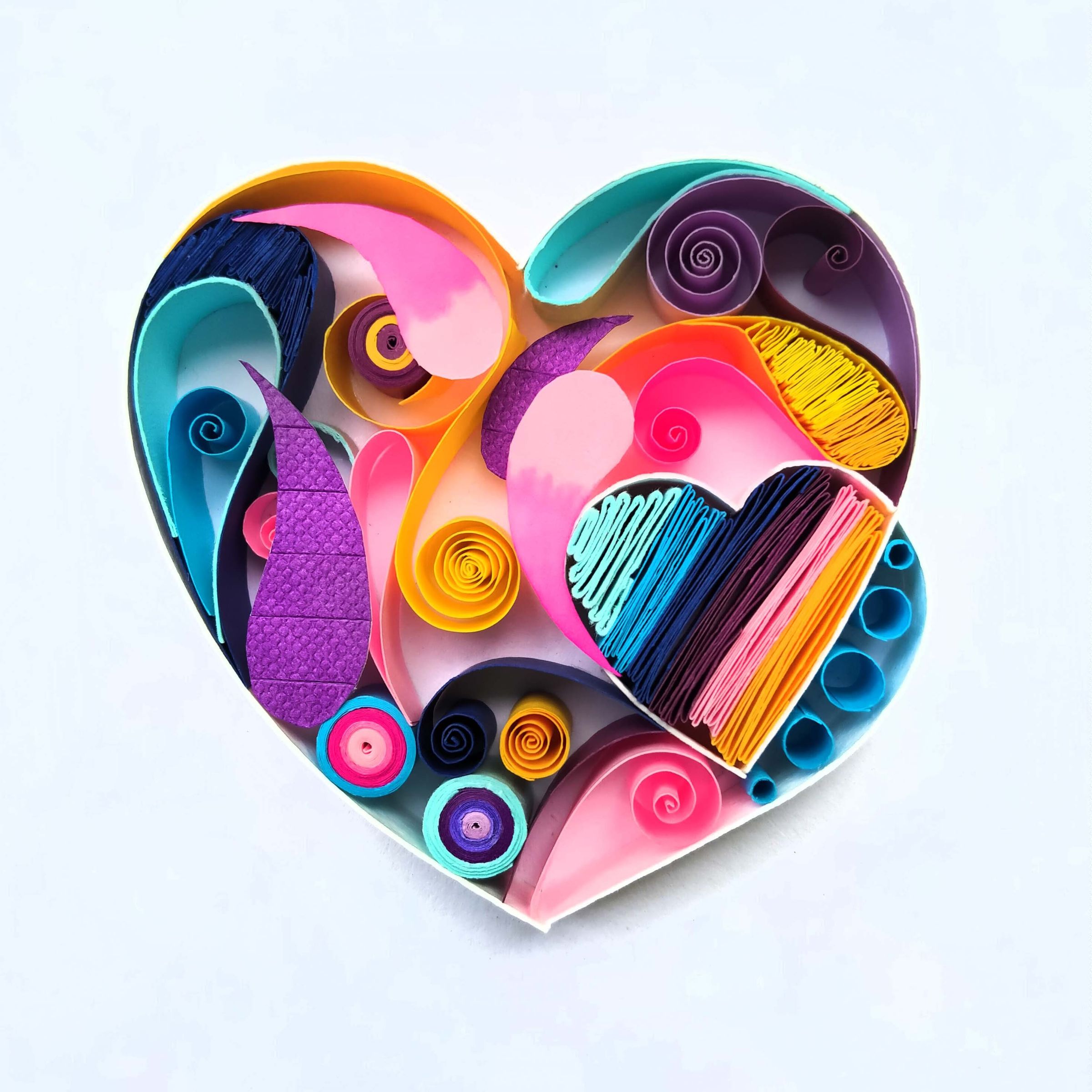 DIY Heart-shaped Paper Quilling : 6 Steps (with Pictures) - Instructables