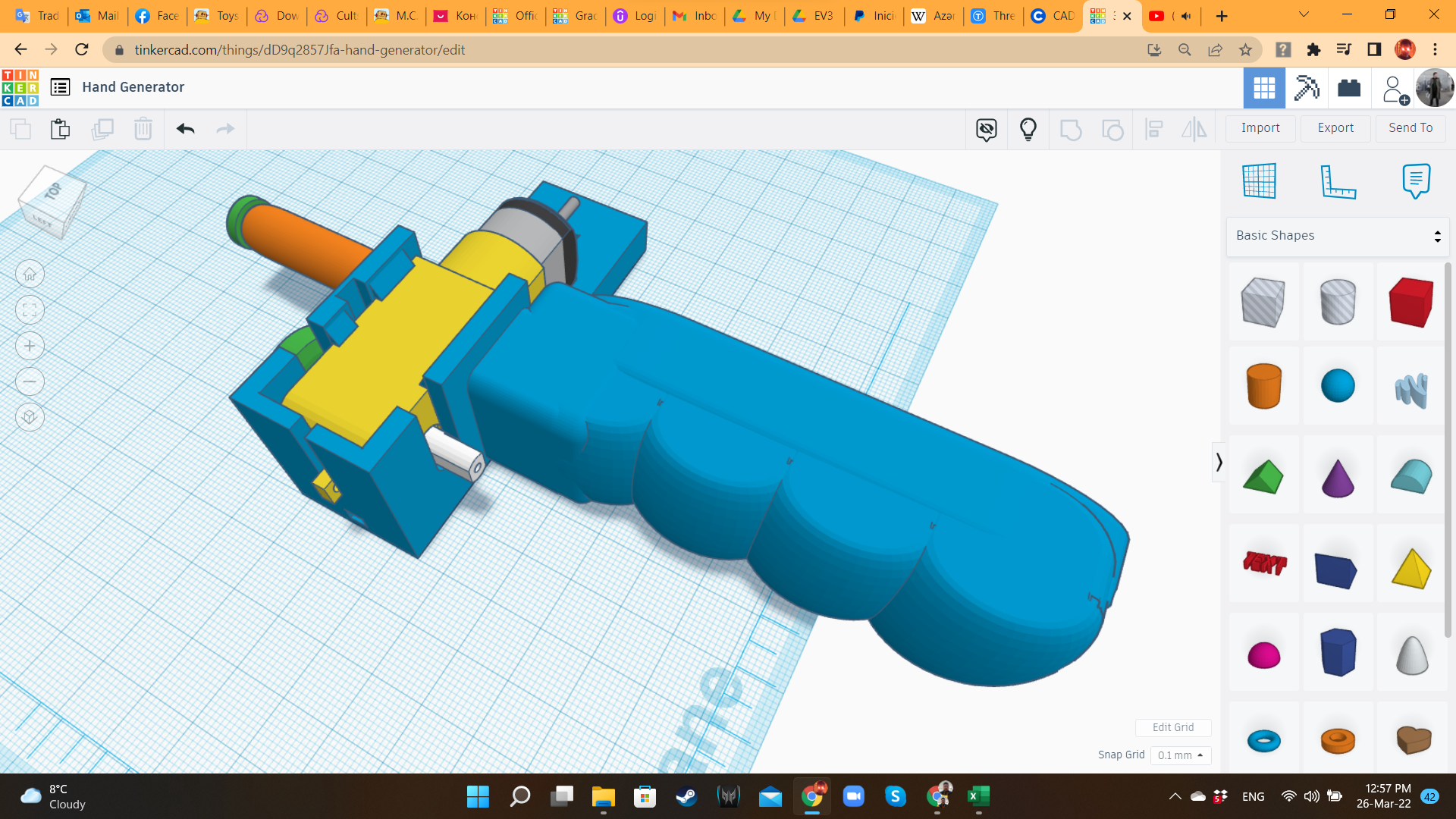 Tinkercad Robotics for School: Human-Powered Battle Beasts! : 30 Steps ...
