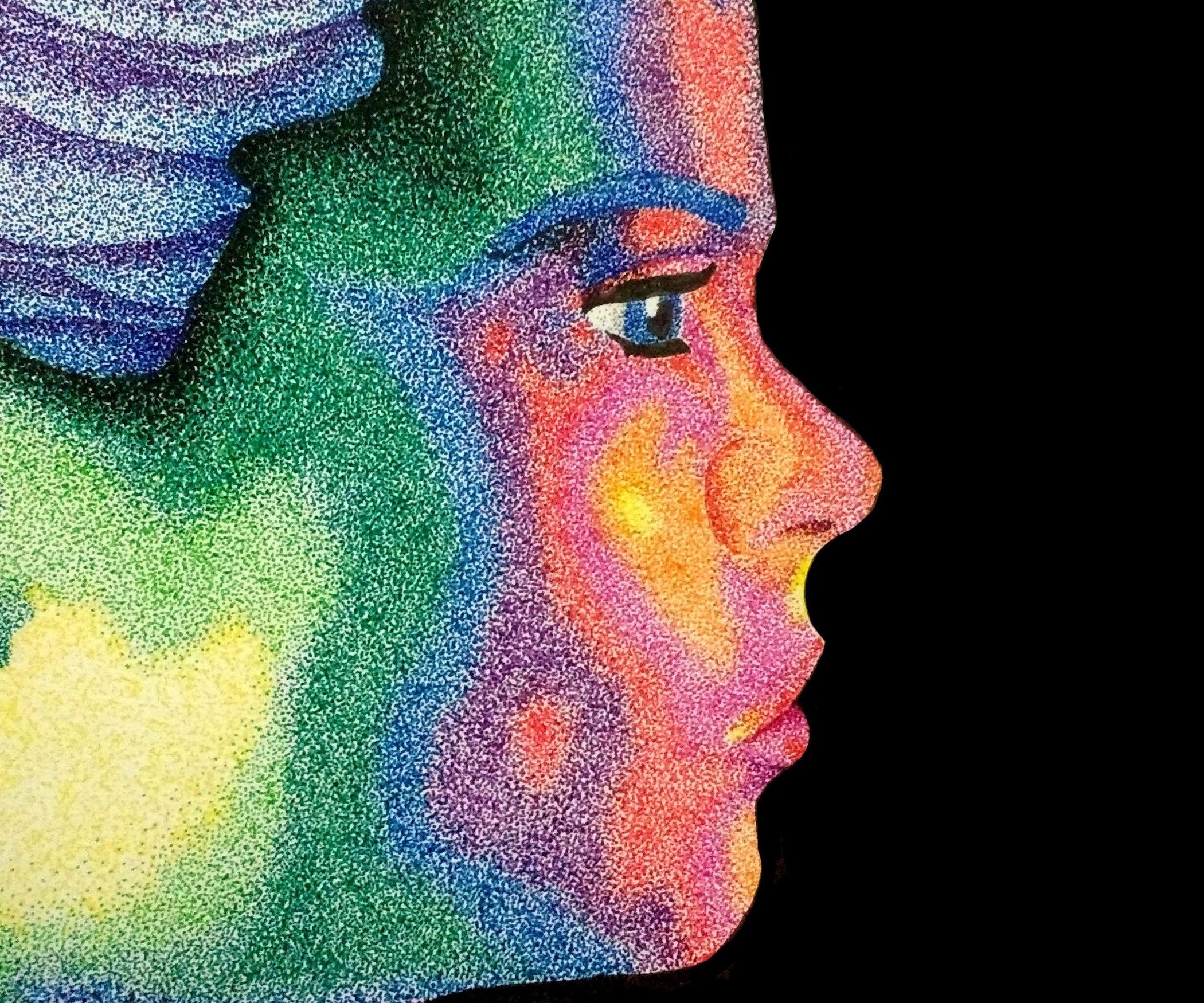 Rainbow Pointillism Portrait : 6 Steps (with Pictures) - Instructables