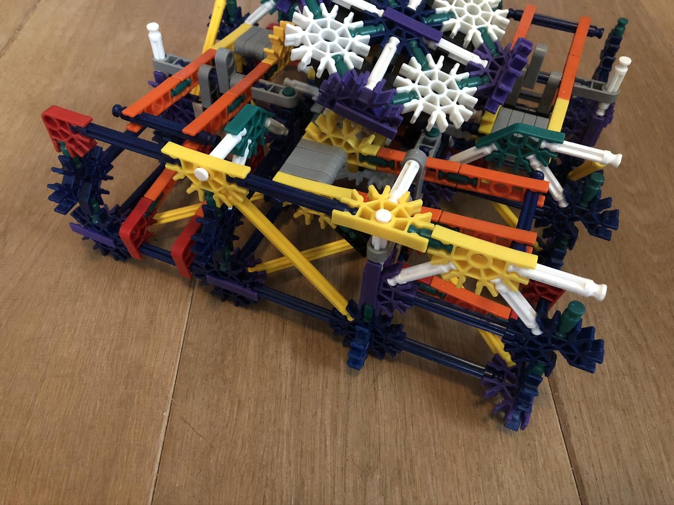 4 Way Path Seperator For Knex Ball Machines 11 Steps Instructables