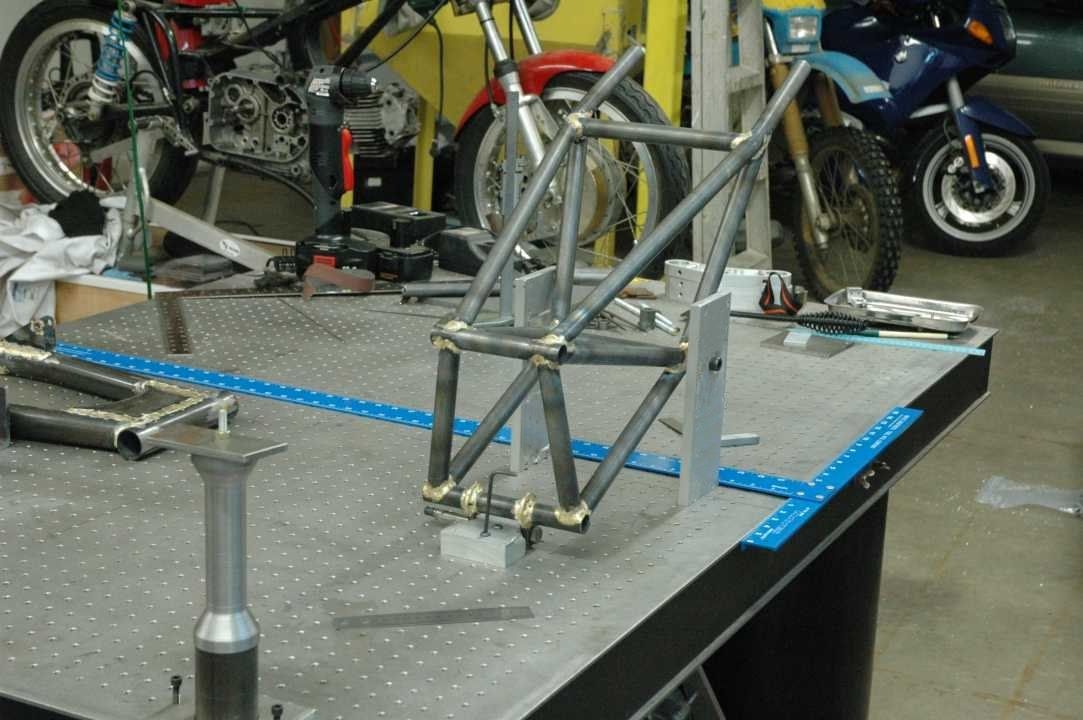 Making a Racing Motorcycle Chassis : 27 Steps (with Pictures ...