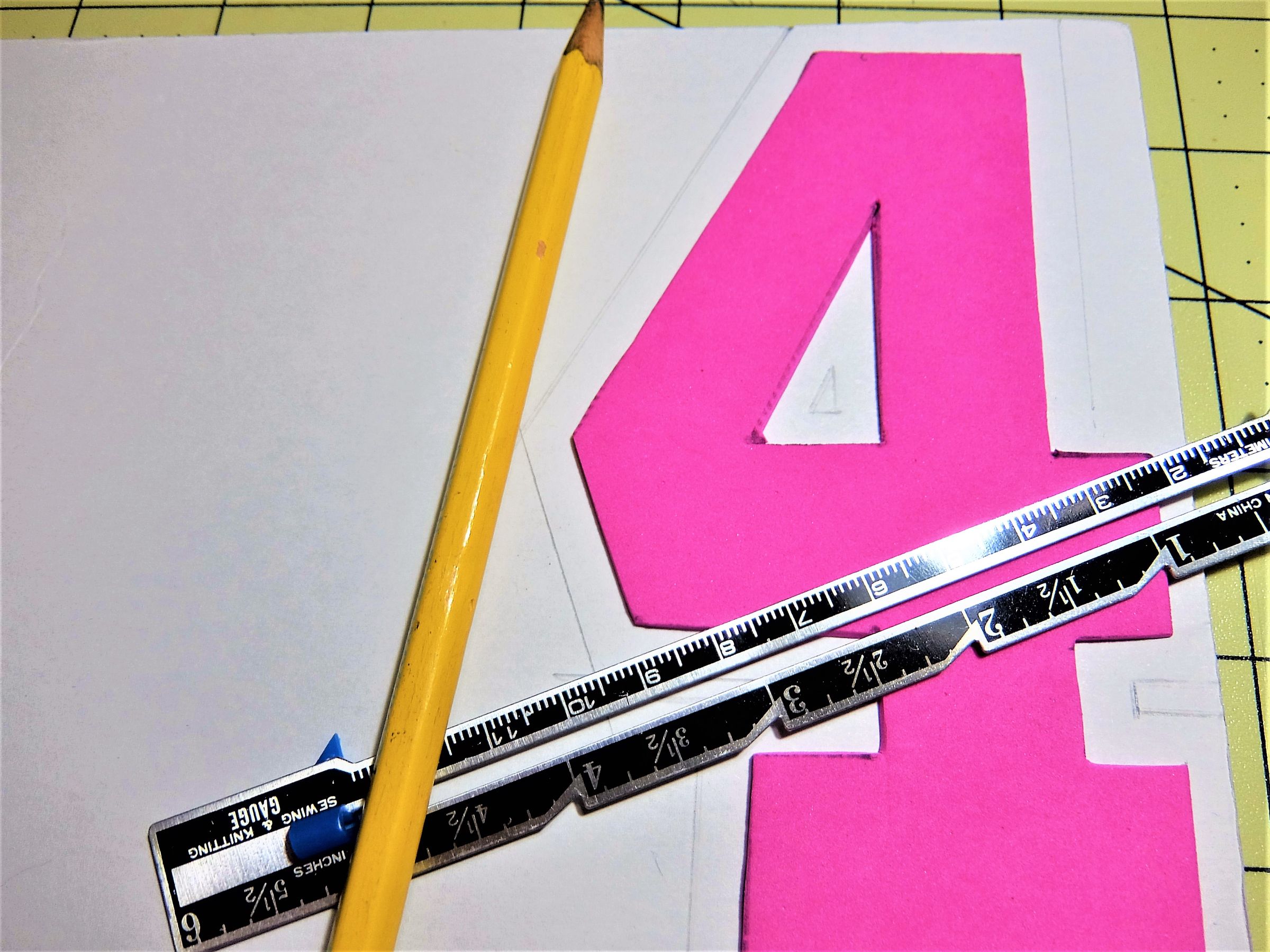 Draw and Cut Out Jersey Numbers 0 to 9 : 14 Steps (with Pictures ...