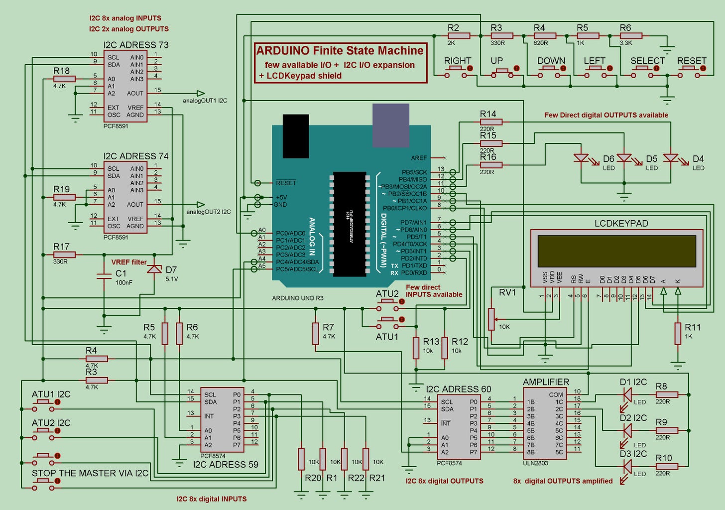 Arduino Finite State Machine And Multitasks 5 Steps With Pictures Instructables