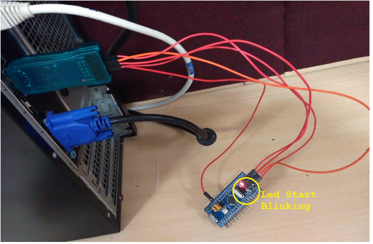 STM32F103C8X Minimal Development Board + ST Link V2 + STM Workbench : 9 ...