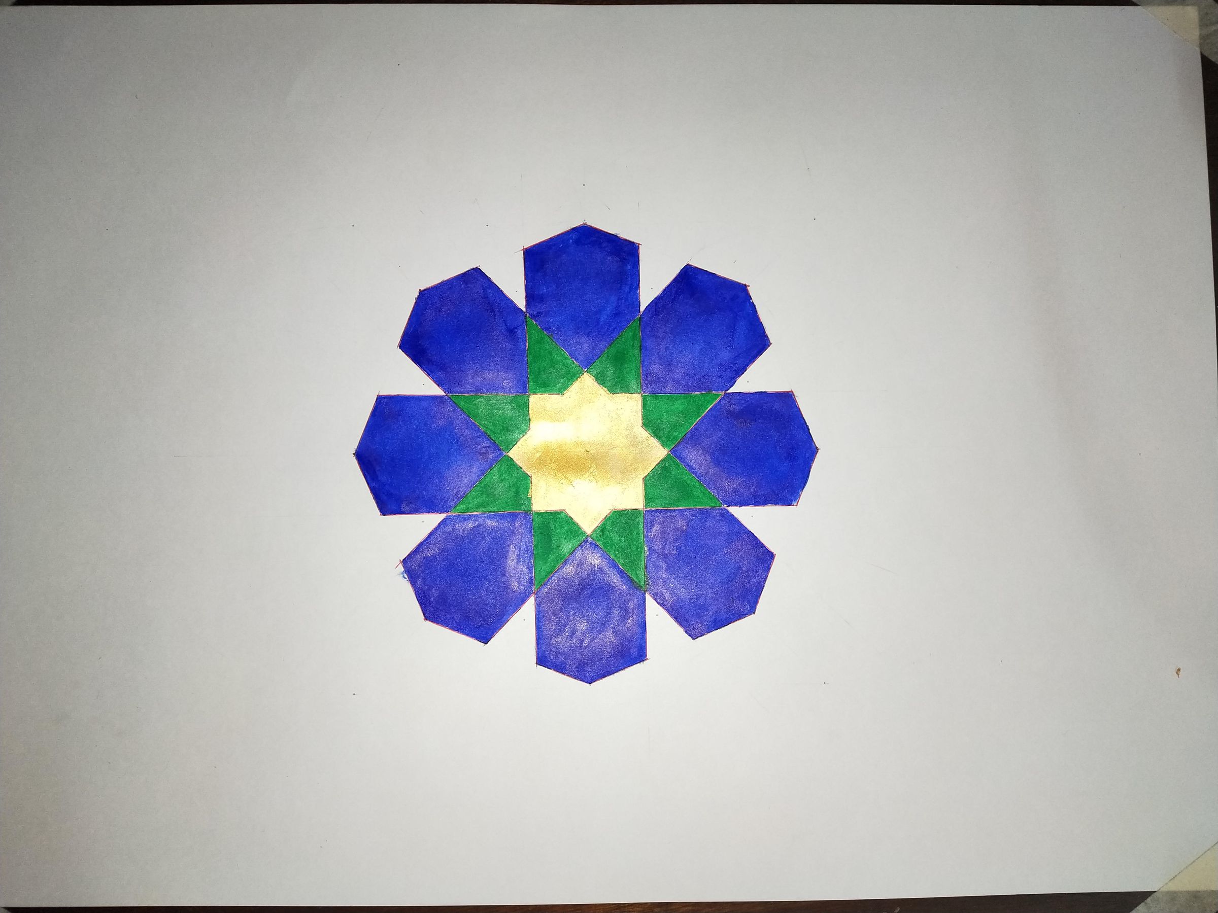 Mathematical Art With Islamic Geometric Patterns : 20 Steps (with ...