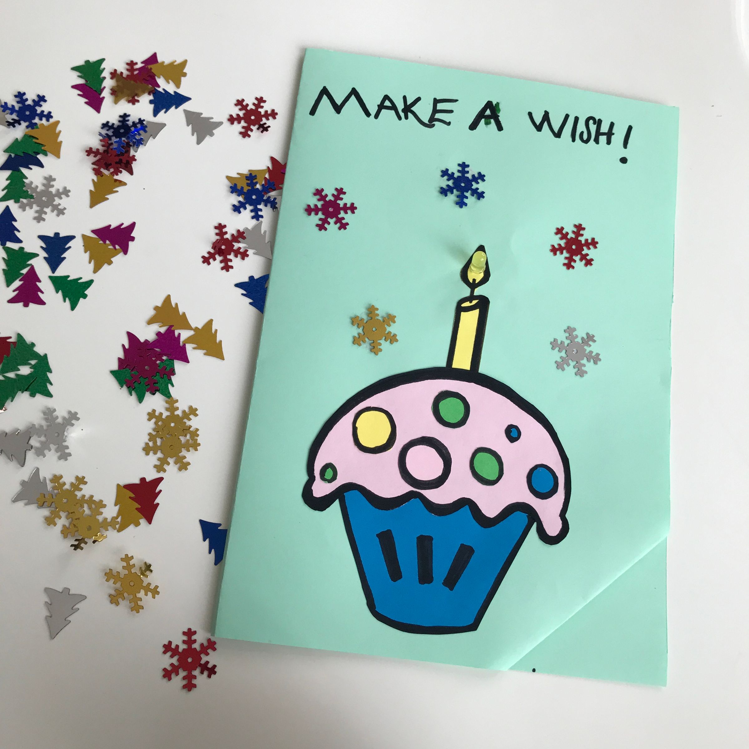 LET'S MAKE a PAPER CIRCUIT BIRTHDAY CARD : 4 Steps - Instructables