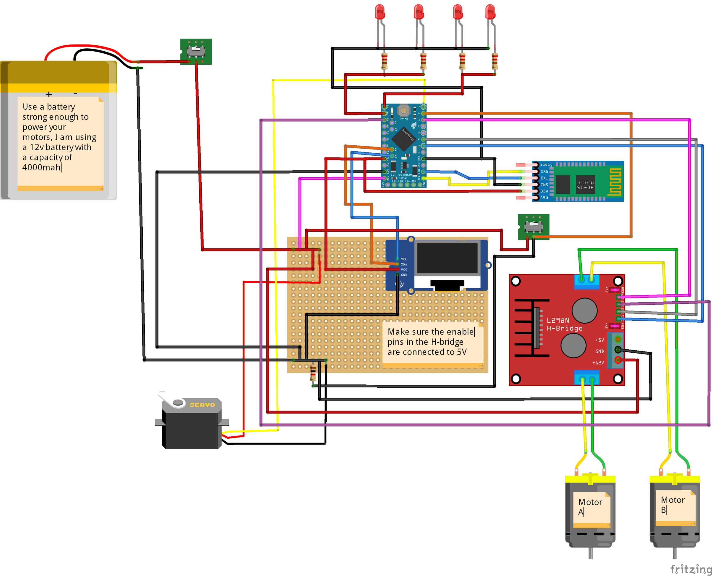 Bluetooth Controlled Car : 8 Steps - Instructables
