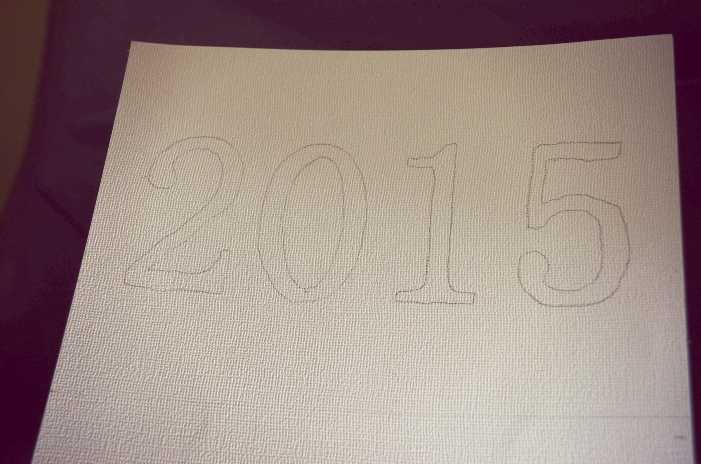 Paper Quilling Numbers 2015 : 6 Steps (with Pictures) - Instructables