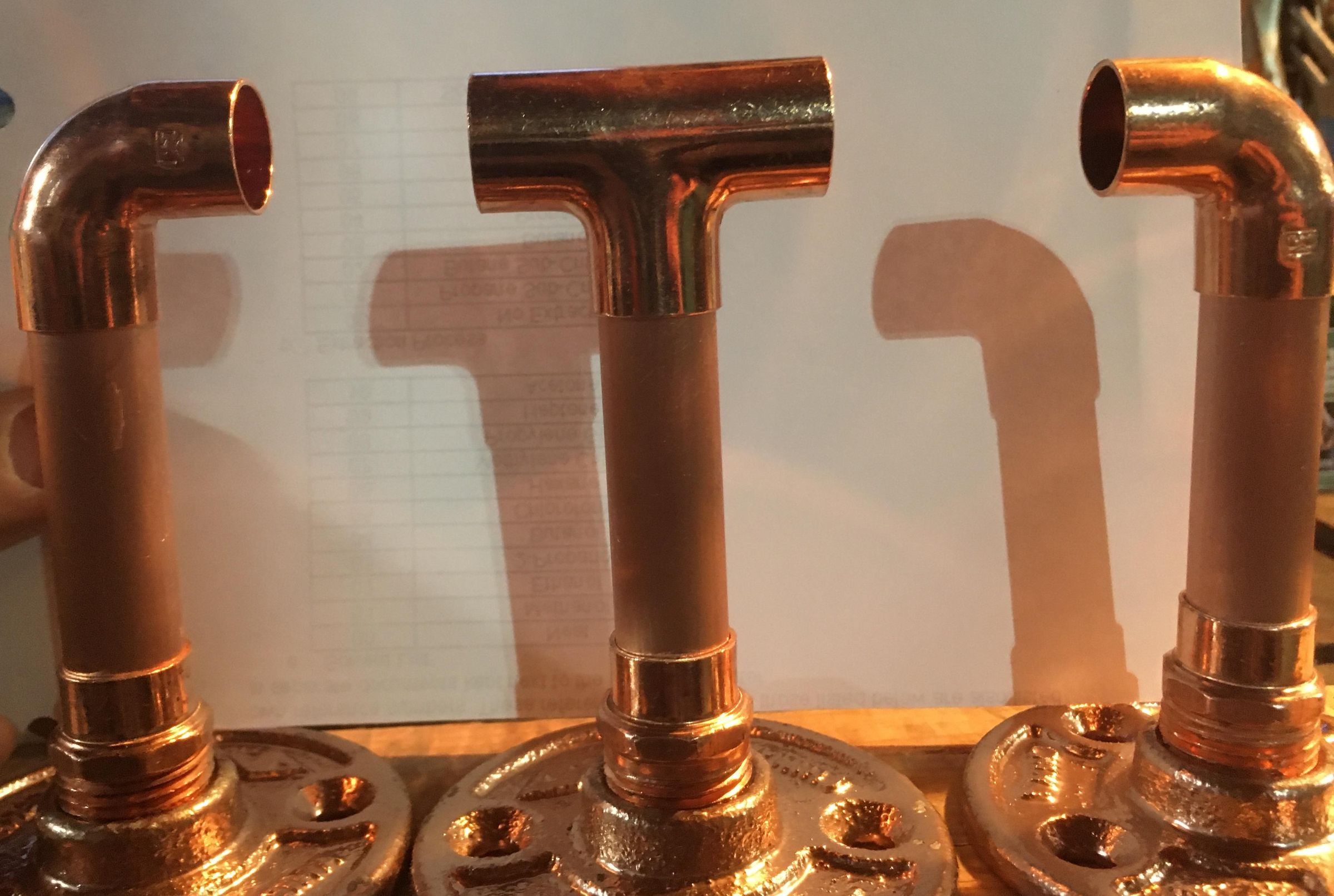Brushed Copper Curtain Rods From Plumbing Parts : 9 Steps (with ...