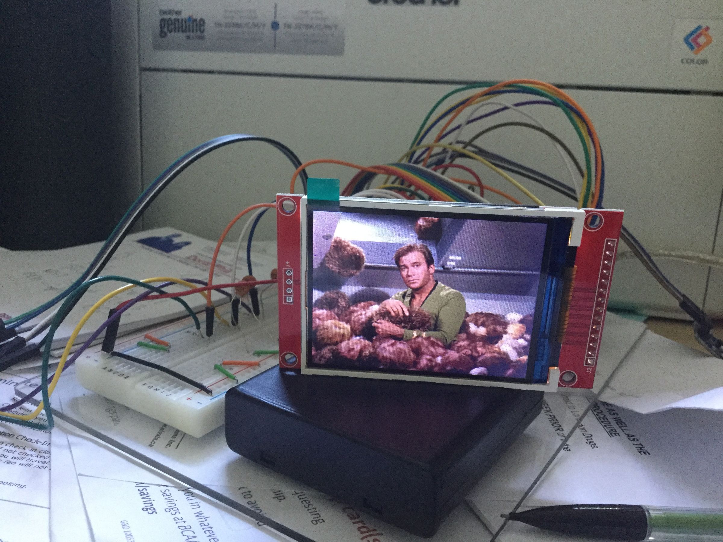 Arduino - TFT Display of Bitmap Images From an SD Card : 7 Steps ...