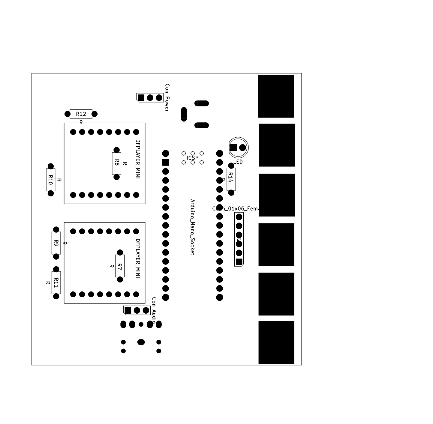 DFPlayer Based Audio Sampler With Capacitive Sensors : 9 Steps ...
