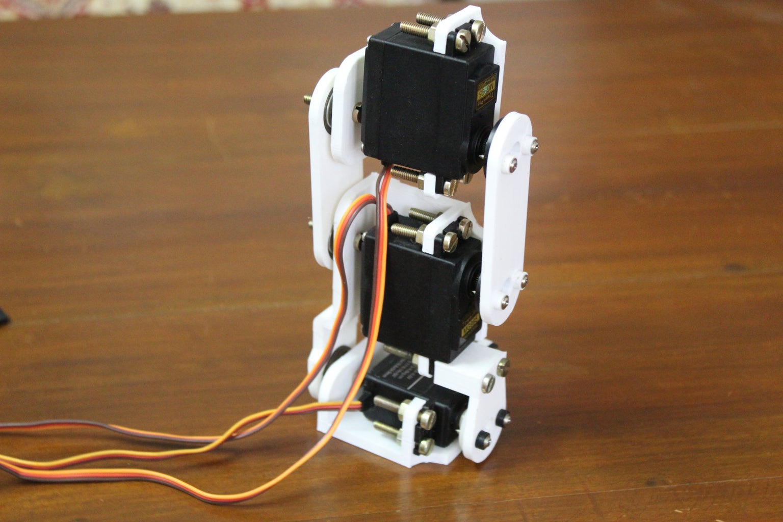Arduino Controlled Robotic Biped 13 Steps With Pictures Instructables