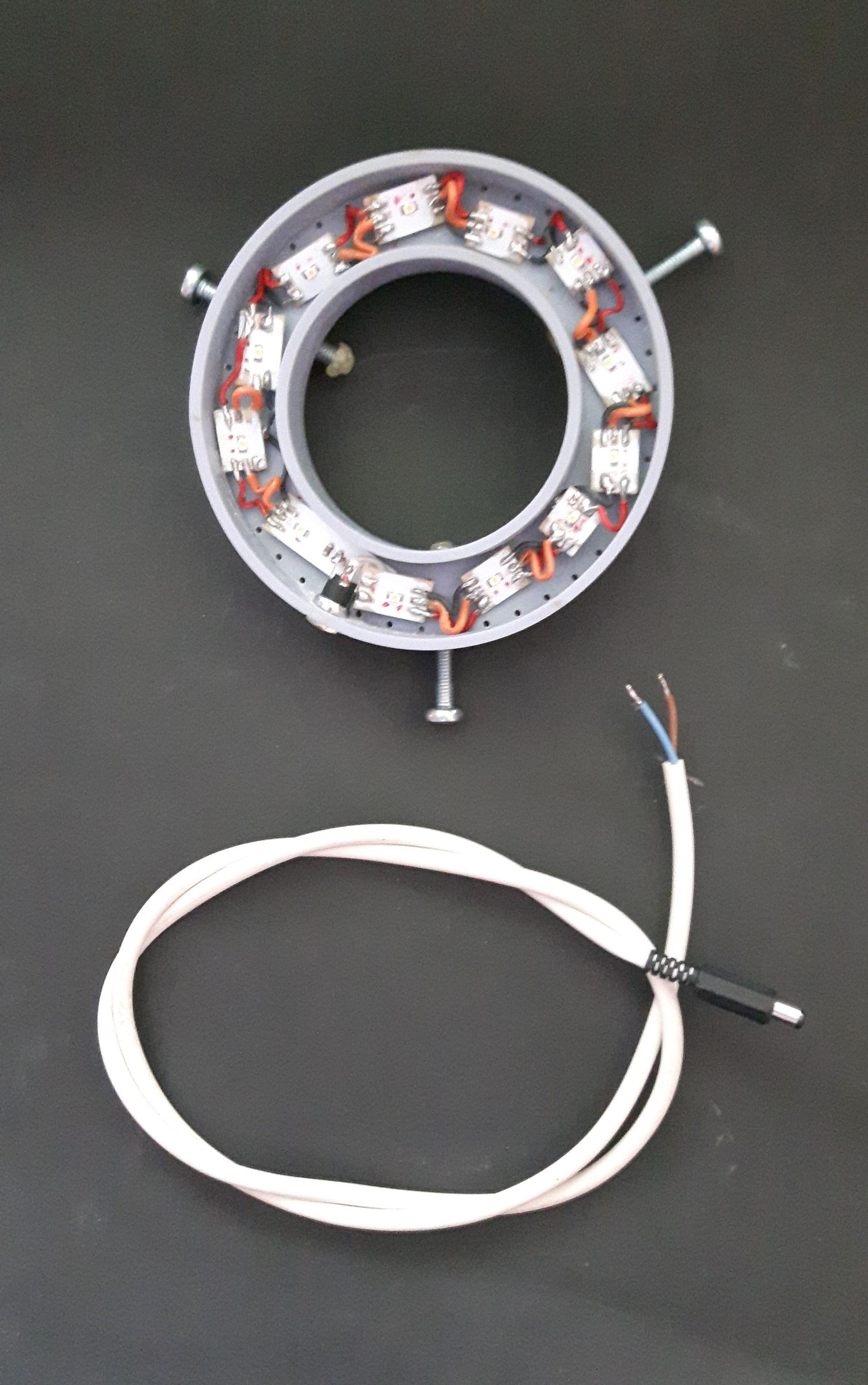 Soldering Microscope From SLR Zoom Lens and TV Wall Mount : 14 Steps ...