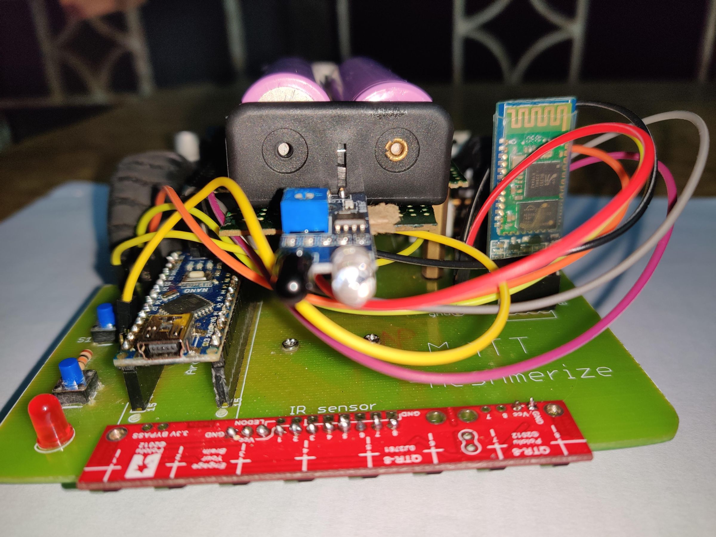 Line Follower Bot and Mesh Solver for Meshmerize Competition : 5 Steps - Instructables