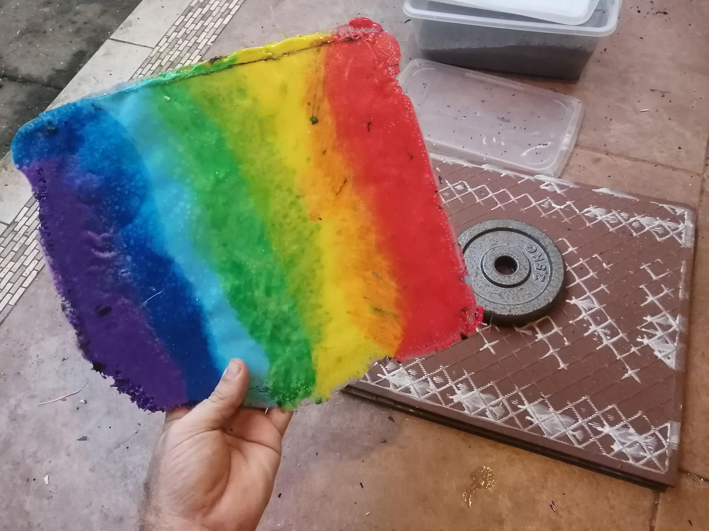 Plastic to Pride Flag (Easy Upcycling) : 8 Steps (with Pictures ...