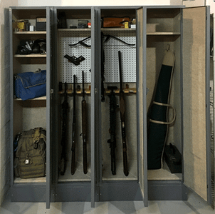 Gun Locker Using Actual Lockers! : 7 Steps - Instructables
